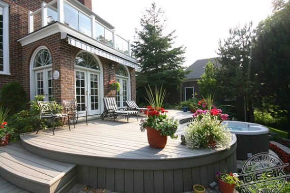 Curved Decking & Railing - Your Deck Company - Your Curved Deck Expert