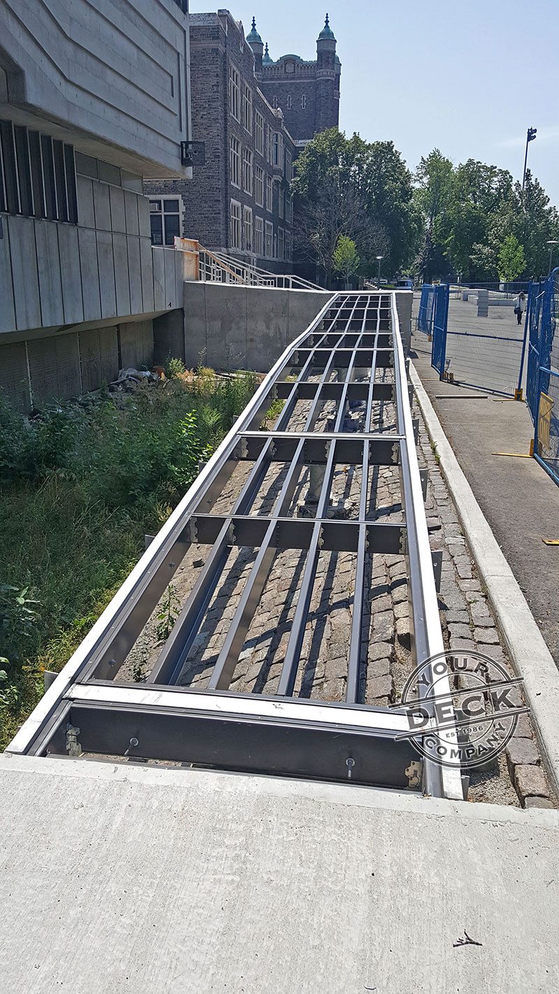 TDSB – Central Technical School – Two Steel Frame Decks & One Access ...